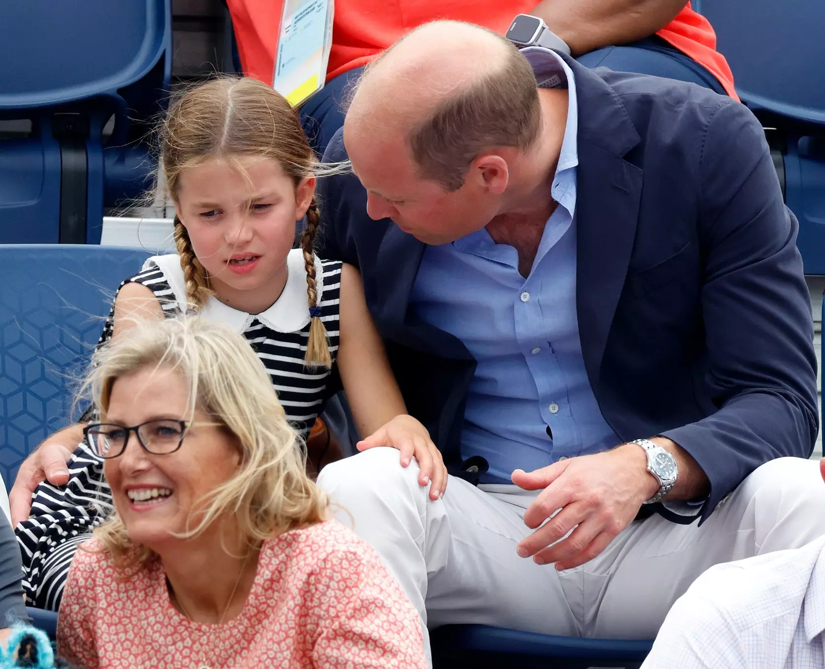 Princess Charlotte o ne a rata ho intša a le mong le batsoali ba hae ka lekhetlo la pele.