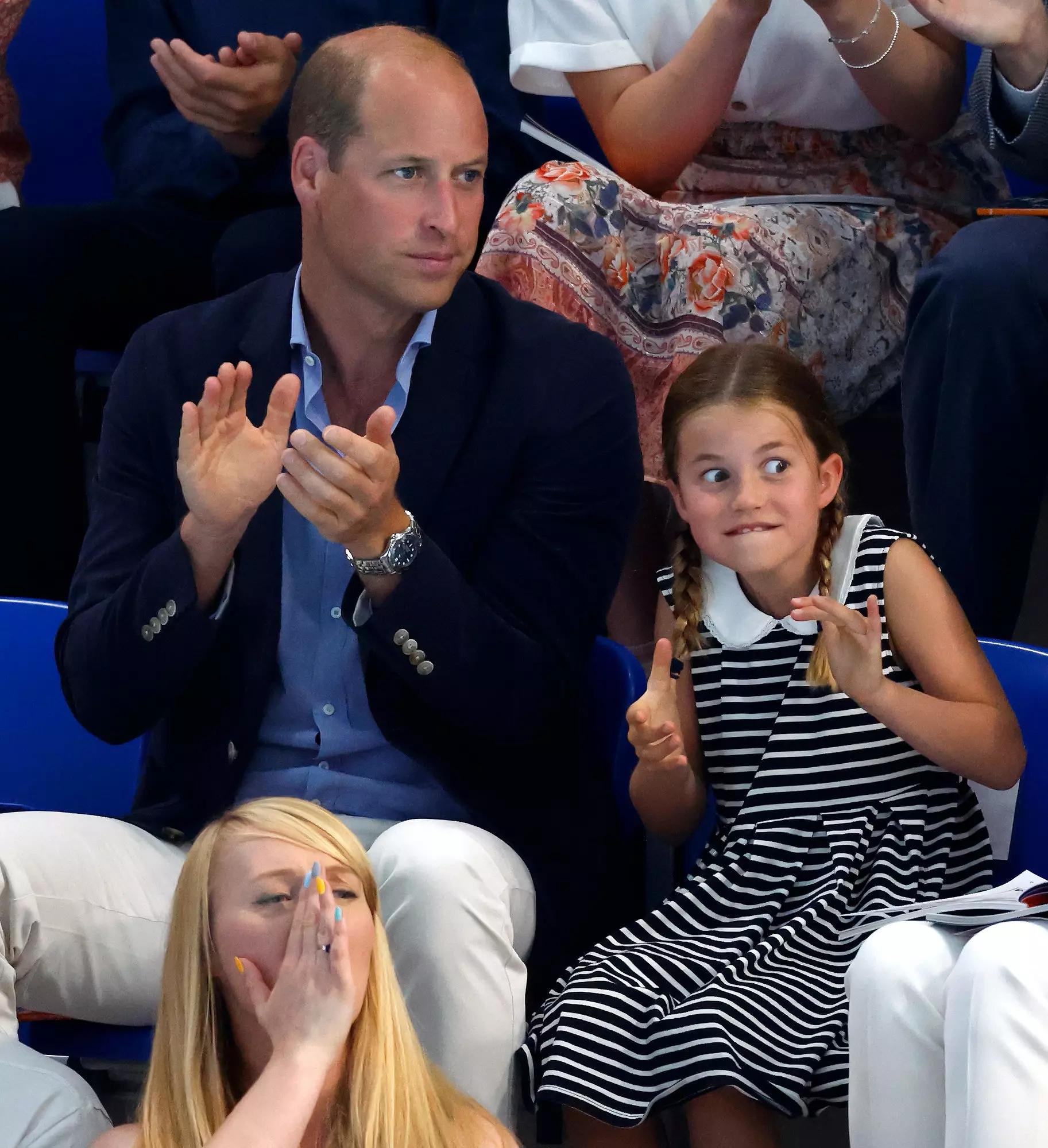 Prinses Charlotte had een geweldige dag met haar vader.