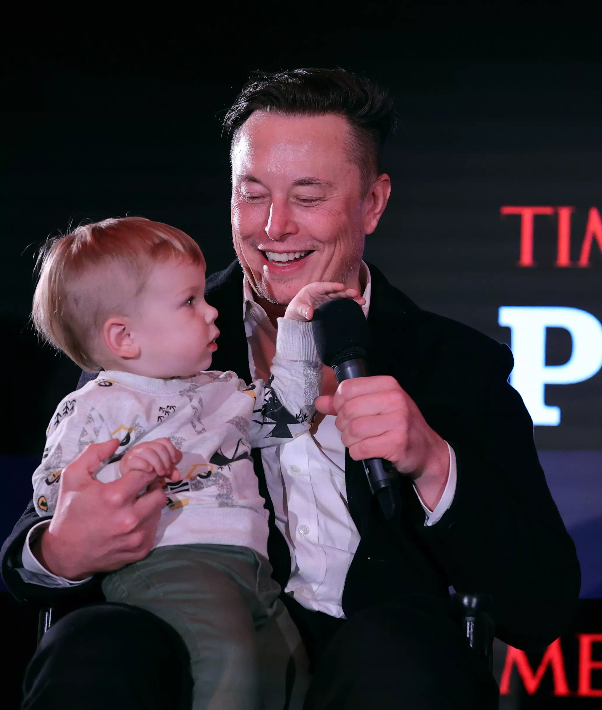 Elon Musk Nyedhiyakake Dhewe lan Putrane X Potongan Rambut sing Cocok Ing Pic Throwback Langka