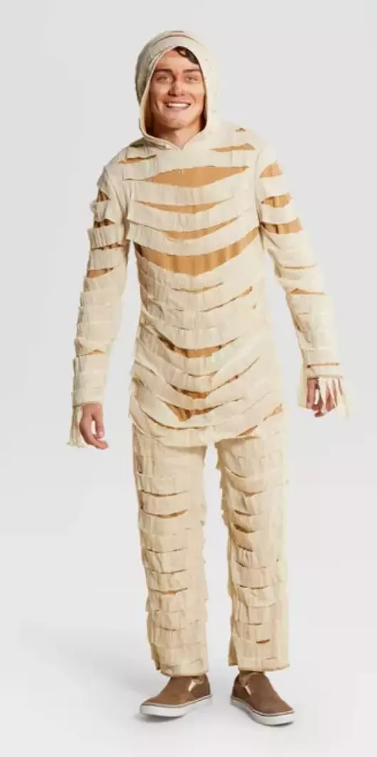 Mukuru Mummy Halloween Costume Jumpsuit