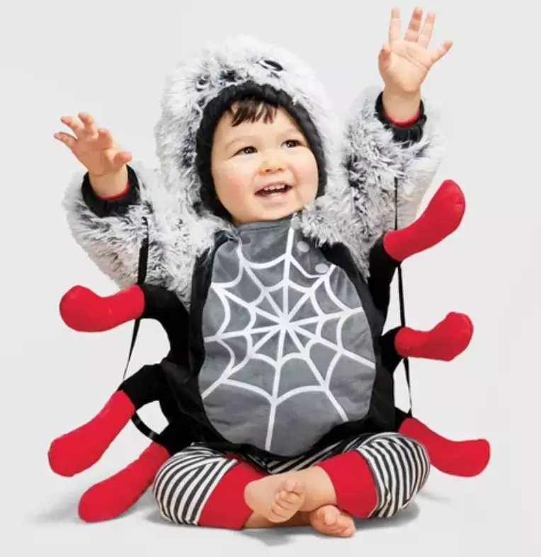 Baby Pullover Spider Halloween Costume