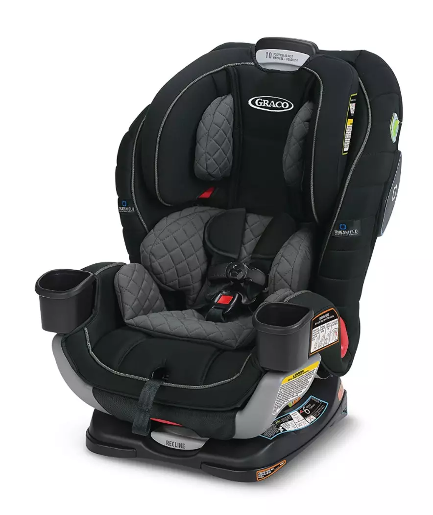 Setulo sa koloi se shebileng ka morao: Graco Extend2Fit 3 in 1 Convertible Car Seat