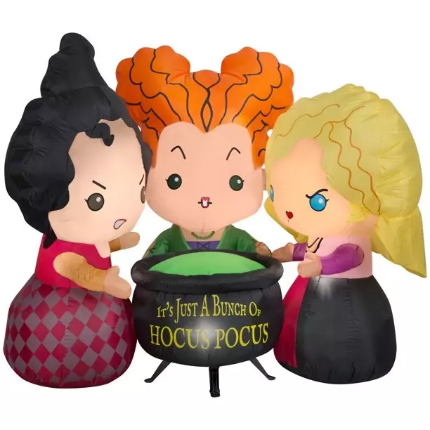 ڊزني 4-فٽ ڊگھو ايئر بلون انفليٽبل: Hocus Pocus Sisters