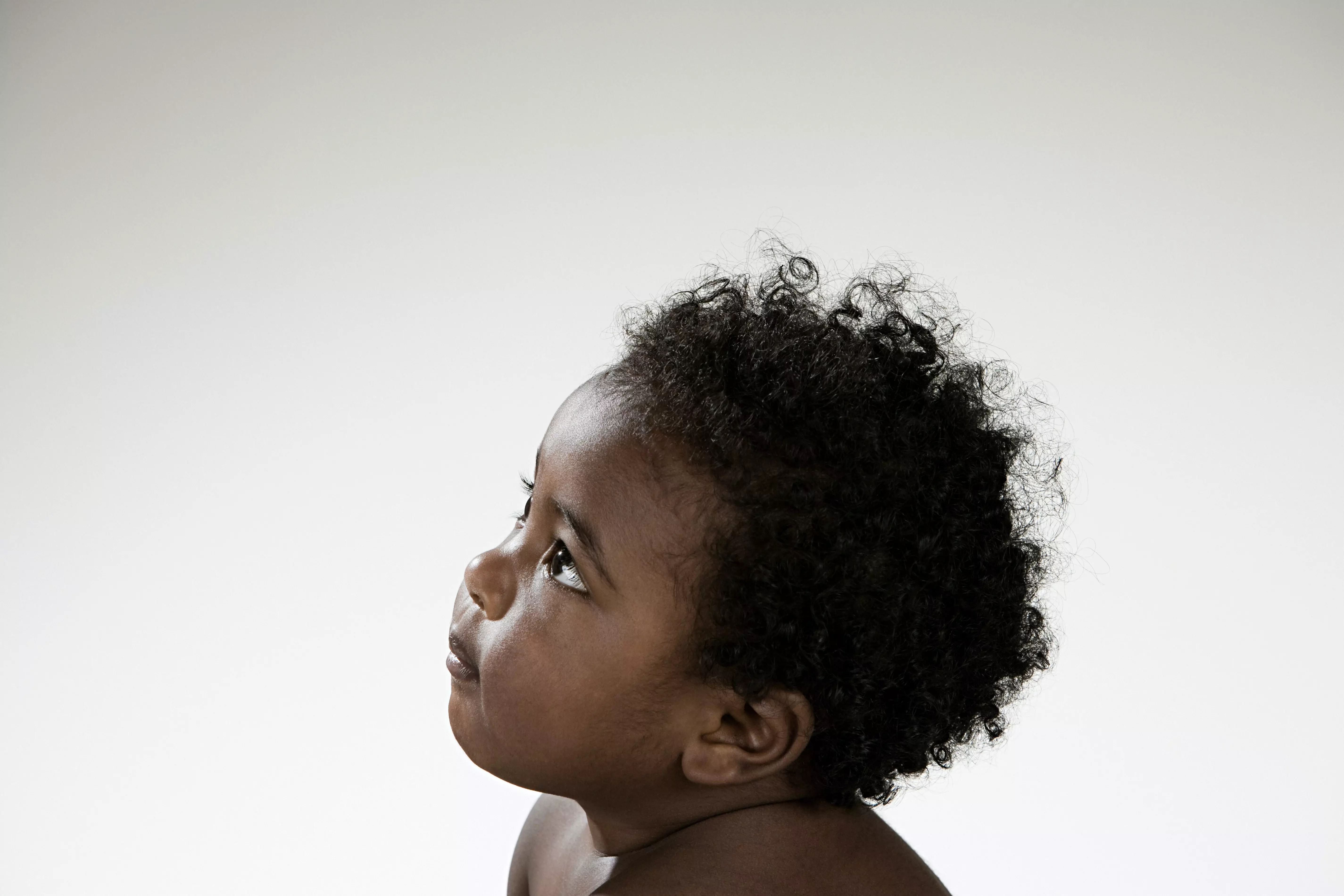 close up of baby's profile, norse baby names athetha ukomelela