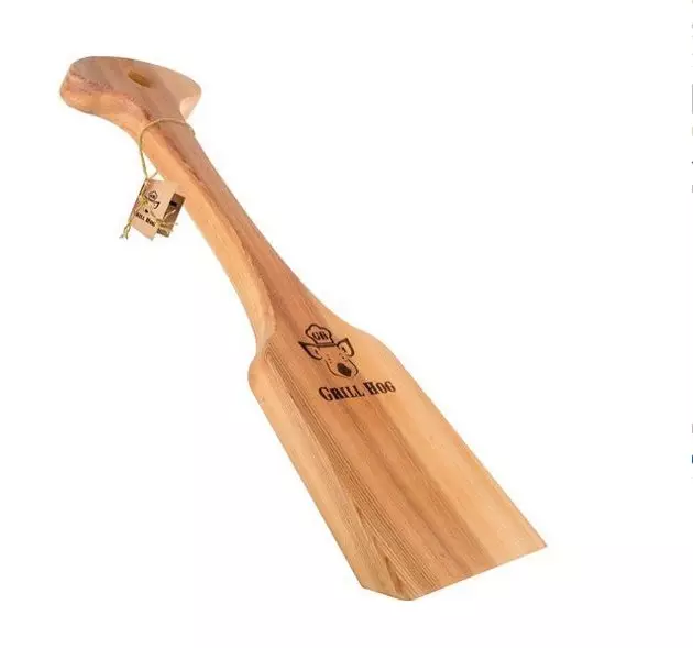 Cedar BBQ Grill Scraper