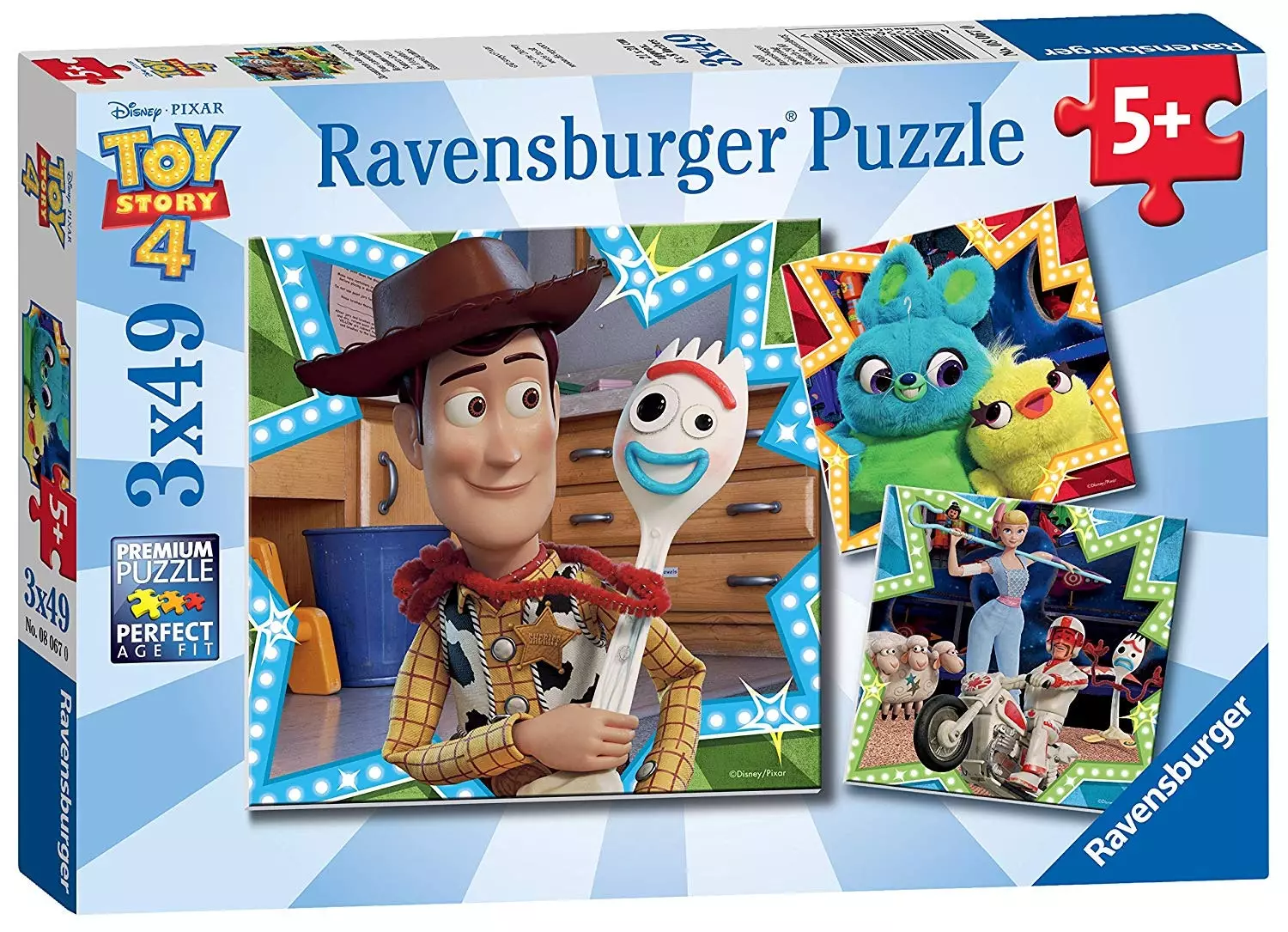 Jigsaw Puzzles 49-Píosa Disney Pixar 'Toy Story 4'