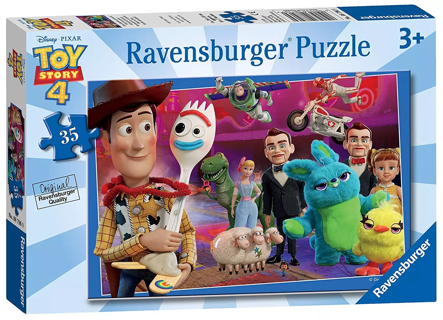 ‘Toy Story 4’ Disney Pixar Puzal Jigsaw 35 Píosa do Pháistí