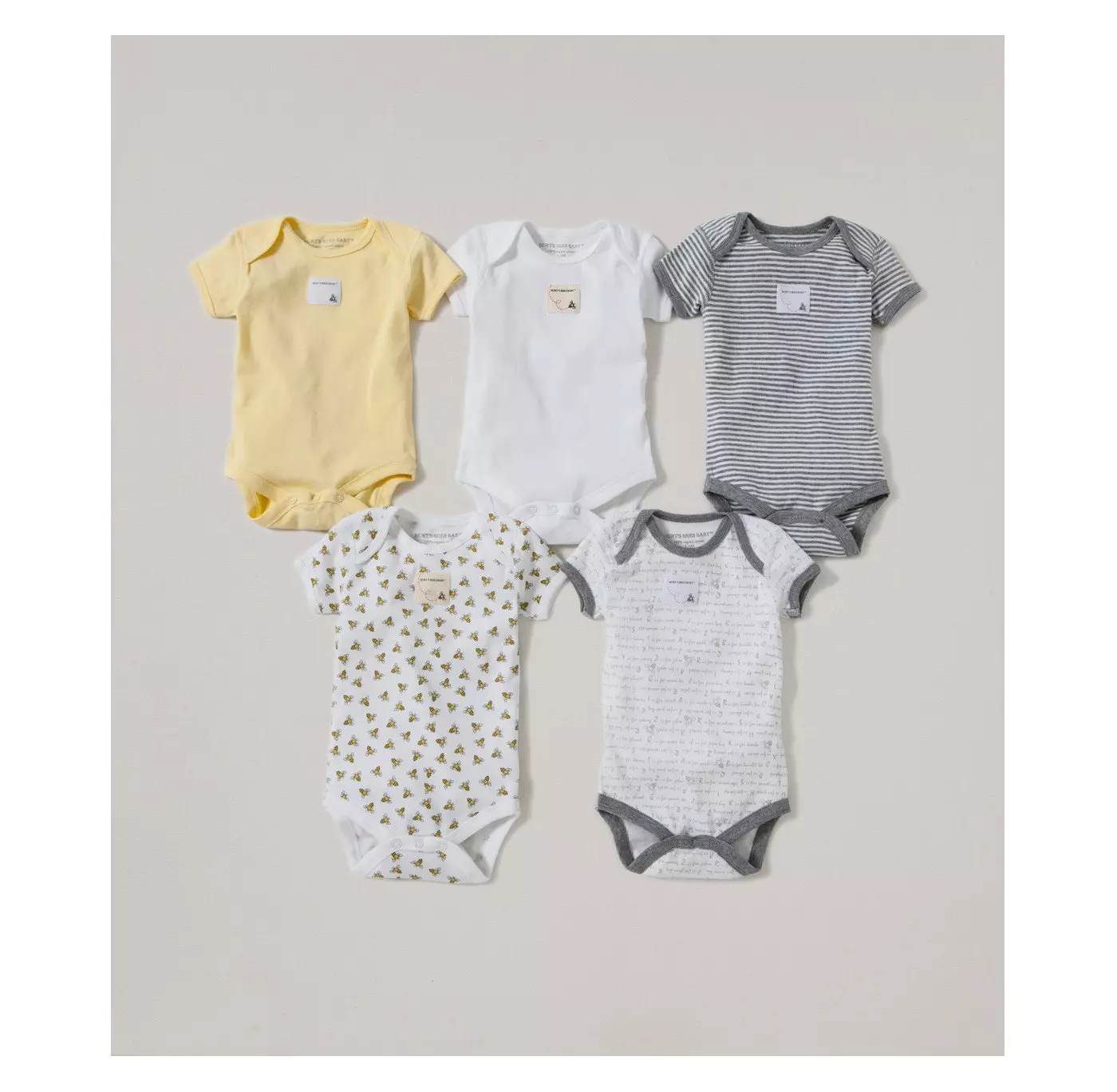 Bodysuit-Set mit kurzen Ärmeln (5er-Pack)