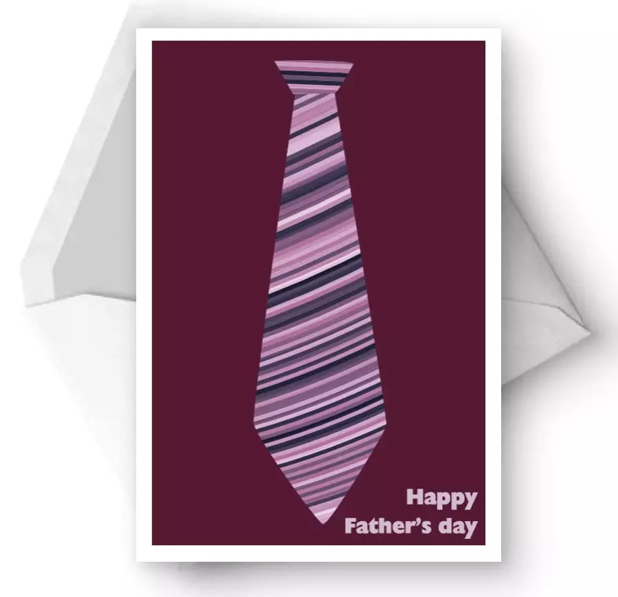 Fathers Day Tie - ບັດວັນພໍ່