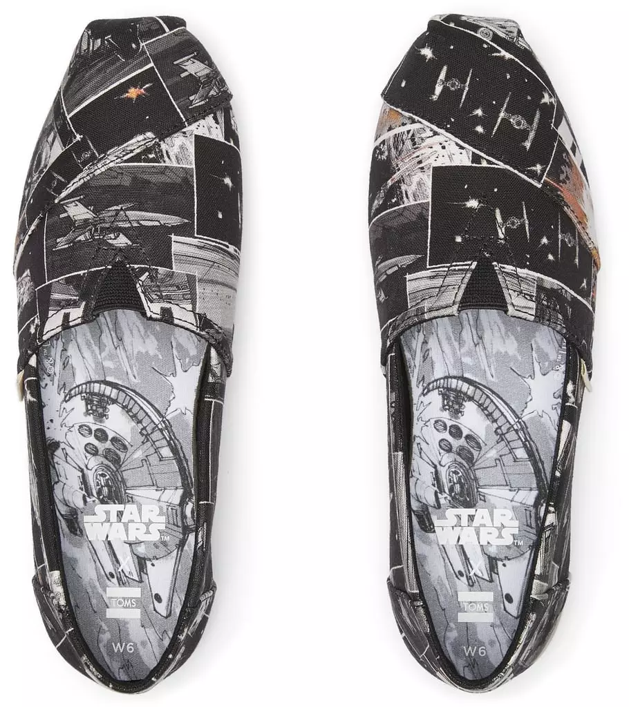 Bydd y 'Star Wars' TOMS Newydd Yn Rhoi Holl Grym y Llu i Chi 78487_2