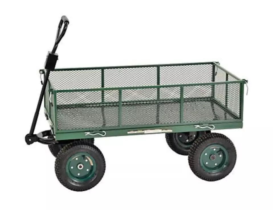 Sandusky Heavy Duty Steel Jumbo Crate Wagon