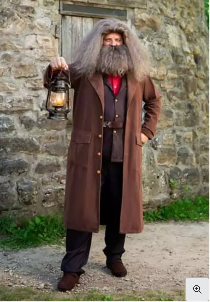 Luxusní kostým Harry Potter Hagrid Plus velikosti