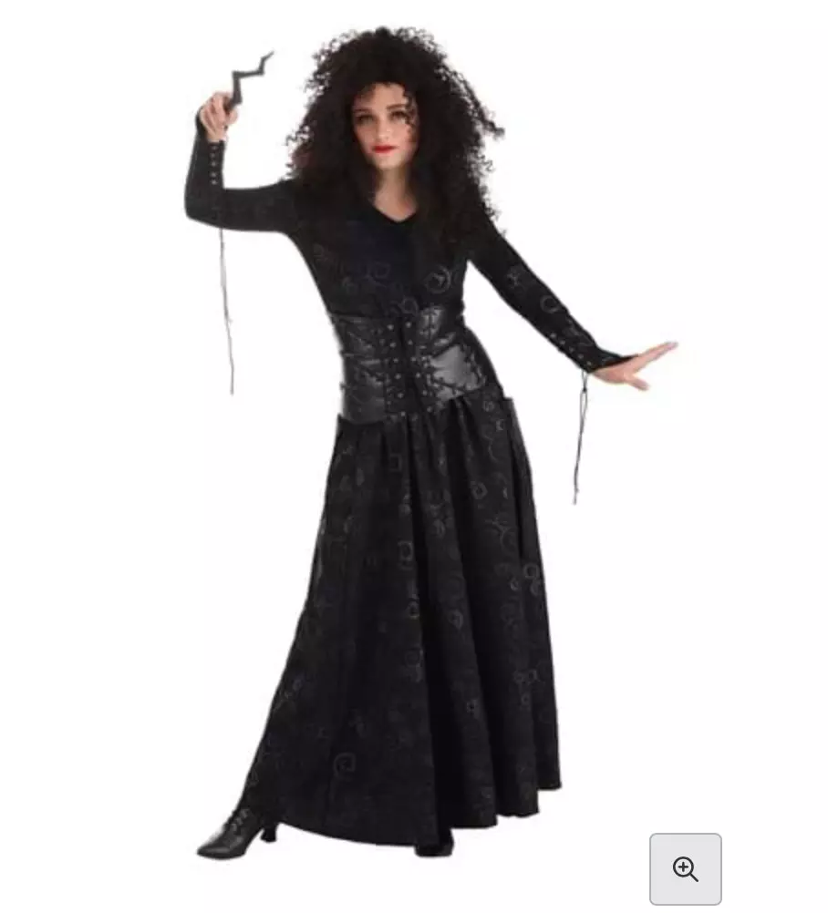 Dámský luxusní kostým Bellatrix Harry Potter