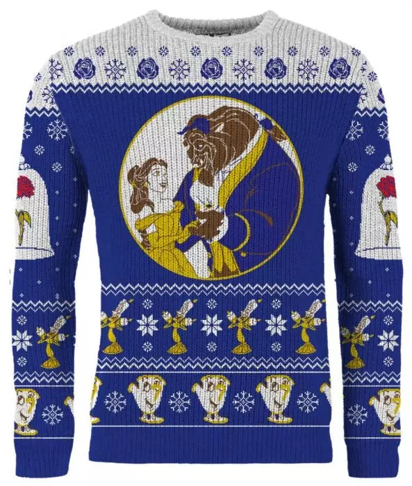 Beauty and the Beast: Merry Beastmas strikket julegenser