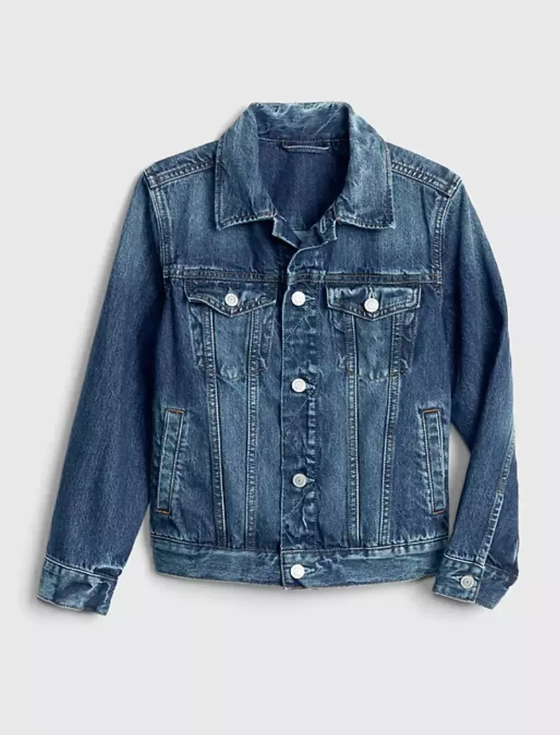 Jacket ea Bana ea Denim Icon