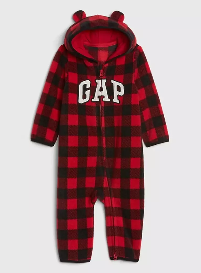 Едно парче с щампа с лого на Baby Gap