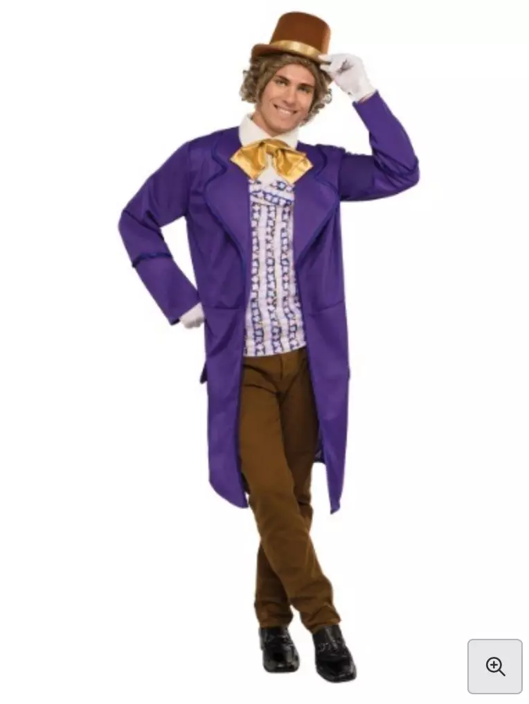 Trang phục Willy Wonka sang trọng dành cho nam