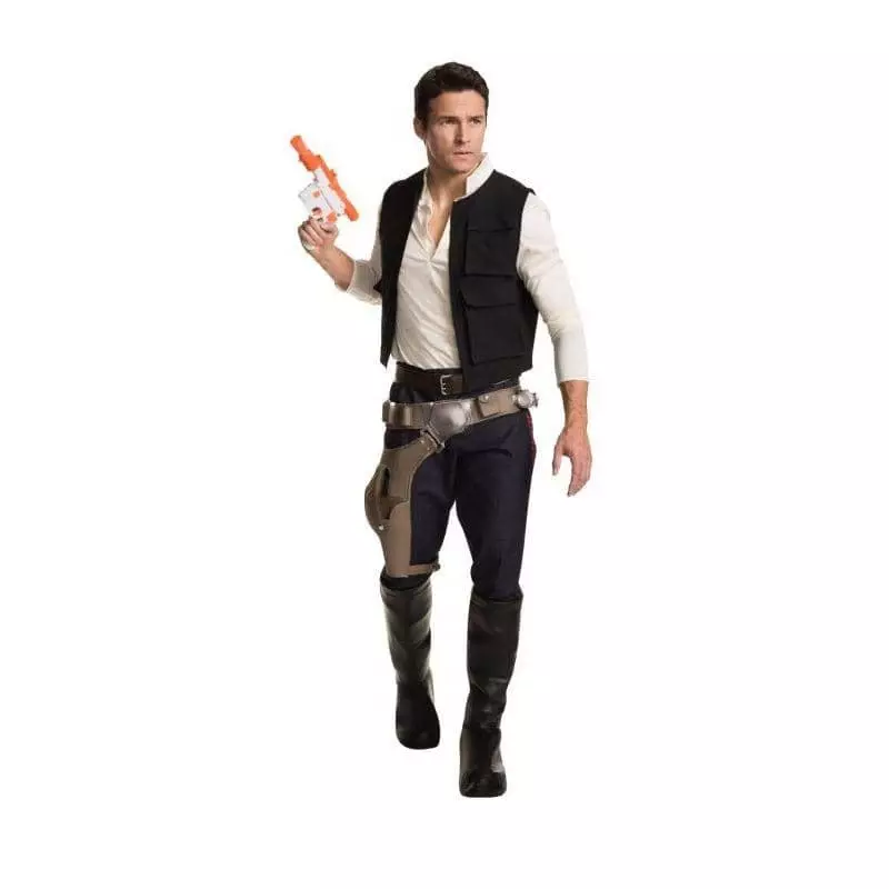 Người đàn ông mặc trang phục Han Solo