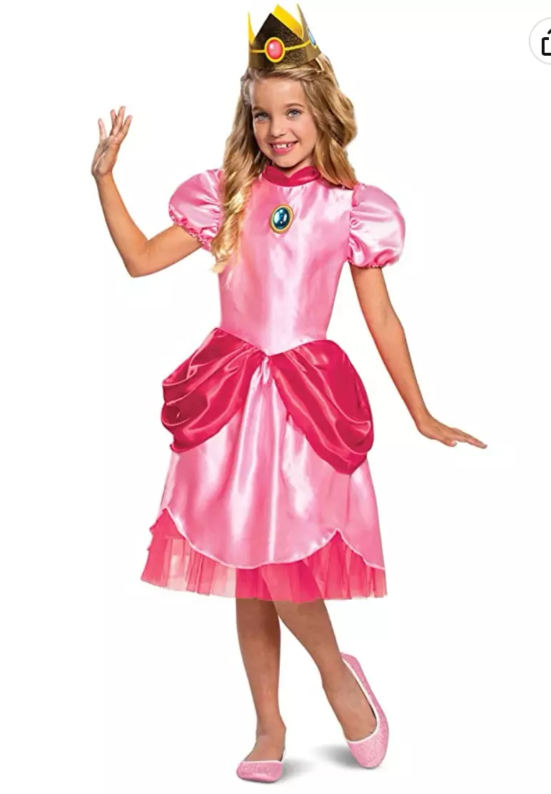 Princess Peach Costume Dress