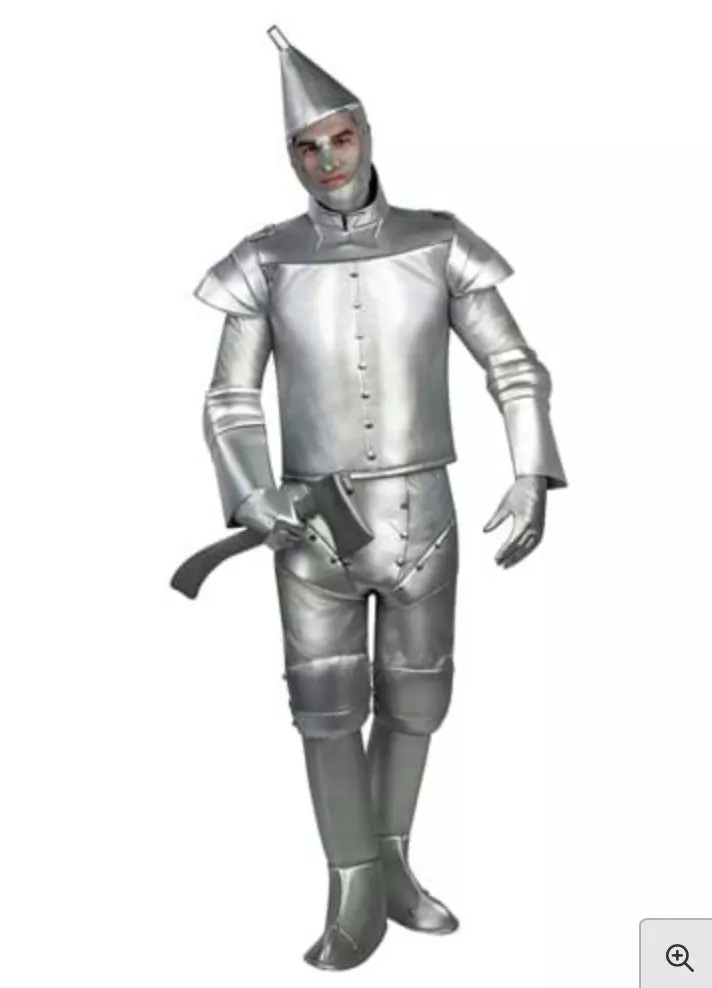 Galdrakarlinn í Oz Tin Man búningur