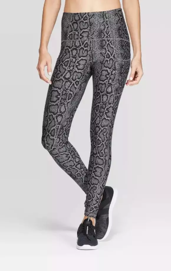 Mafunzo ya Wanawake ya C9 Champion® Jacquard Leggings yenye kiuno kirefu