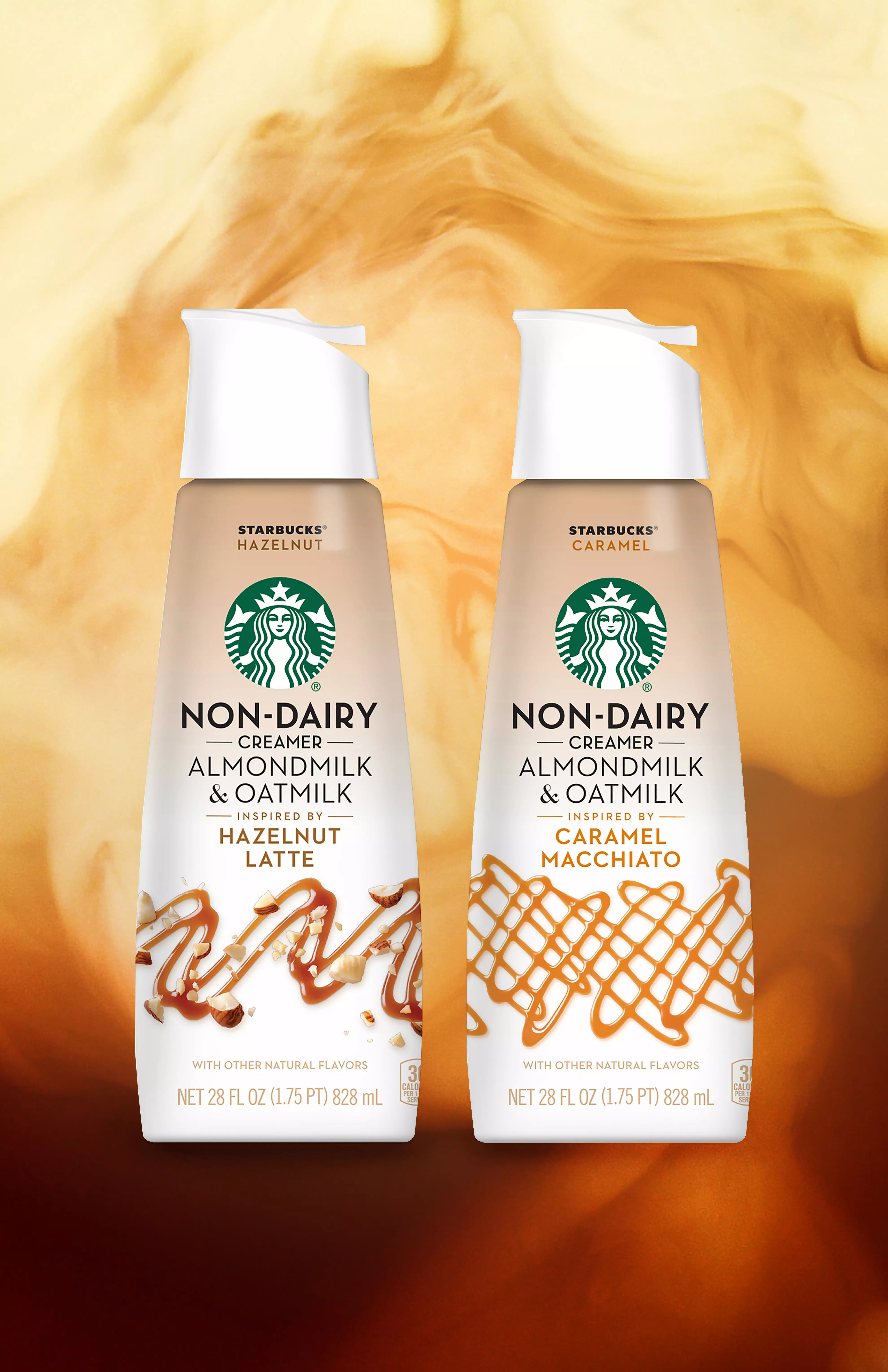 Nije Starbucks Non-Dairy Creamers binne te krijen by retailers lanlik dit augustus.