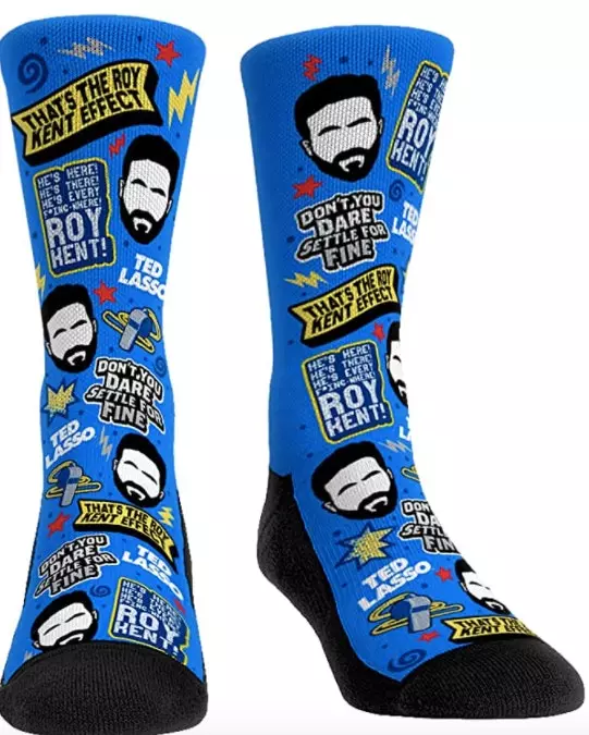 Is bronntanas iontach Ted Lasso é Roy Kent Socks